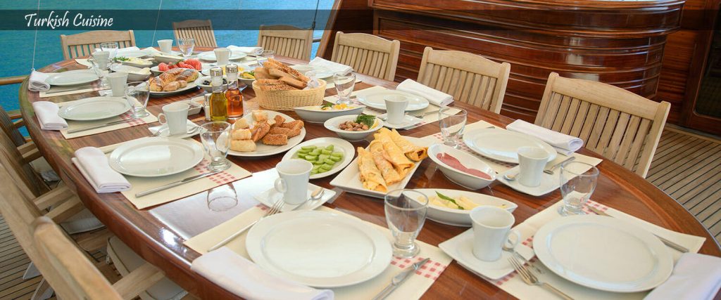 Turkish Cuisine | Gulet Charters by Bodex Yachting